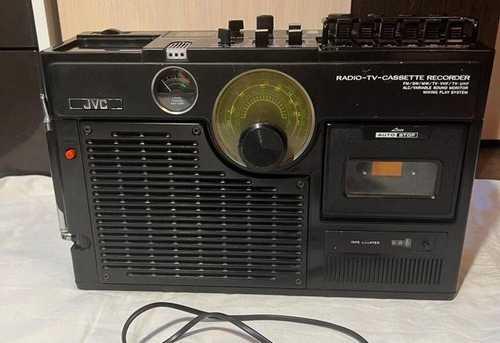 Магнитофон JVC 3060EU FM- радио/тв/ кассетный