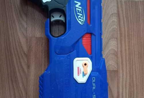 Пистолет нерф Nerf Elite Dual Strike B4620