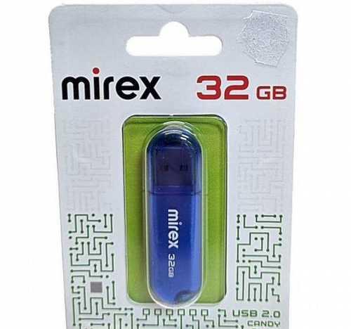 Флеш-накопитель USB 2.0 32GB mirex candy blue 136