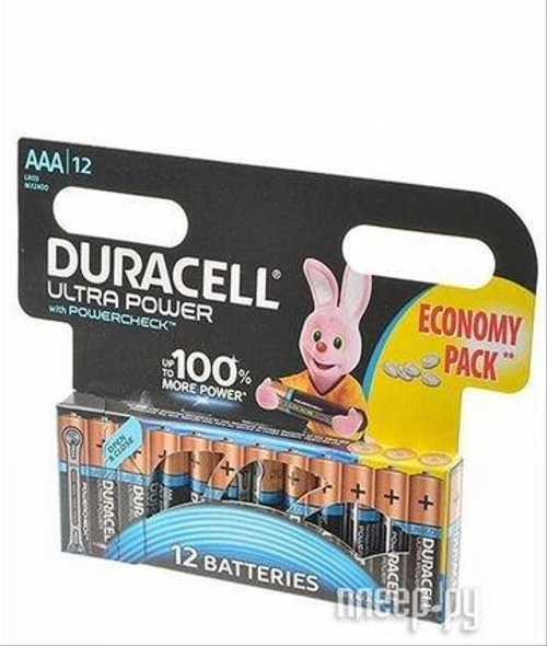 Батарейка AAA - Duracell LR03 12BL Ultra Power