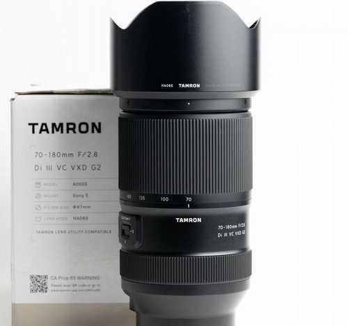 Tamron 70-180mm f/2.8 Di III VXD G2 Sony FE