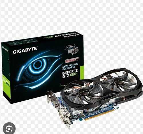 Видеокарта gigabyte geforce GTX 650TI