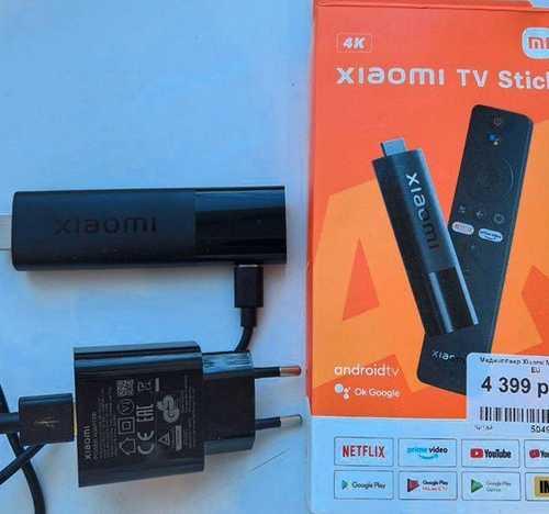 Медиаплеер Xiaomi Mi TV Stick 4K