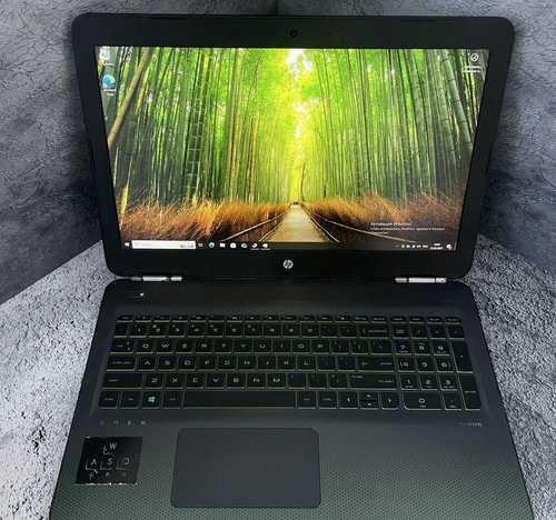 Игровой ноутбук hp omen/ i5-7, gtx1050