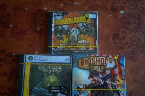 Bioshock 2, Bioshock Infinite, Borderlands 2