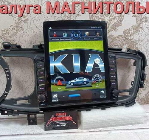 Магнитола Kia Optima K5 андроид Tesla новая