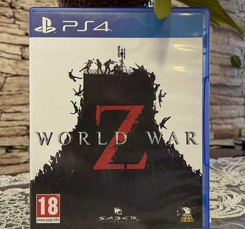 Диск PS4 World War Z