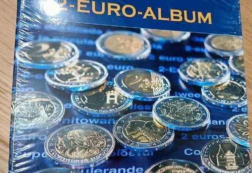 Альбом Leuchtturm для монет 2 евро, новый Том 1