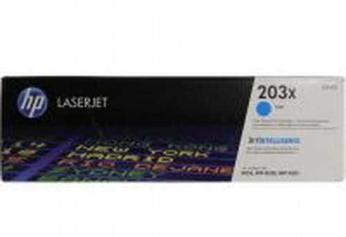 Картридж HP 203X лазерный голубой увеличенной емко