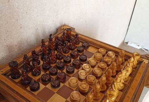 Шахматы и шашки набор