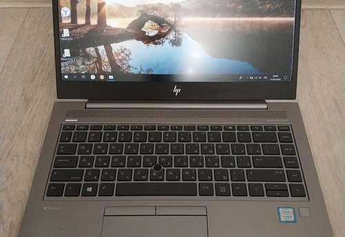 Ультрабук HP zbook 14u g5/16 гб /SSD m2 256