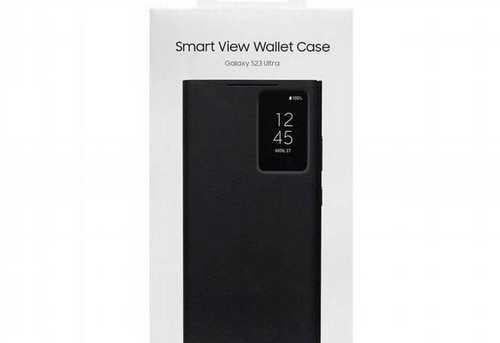 SMART View Wallet Case для Galaxy S23 Ultra Black