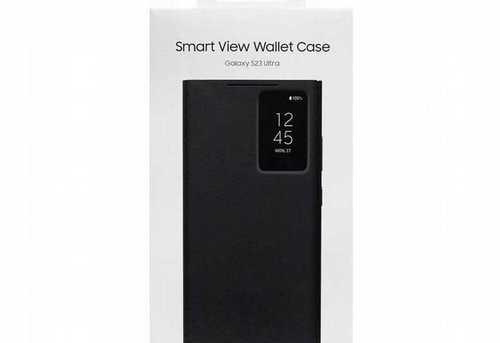 SMART View Wallet Case для Galaxy S23 Ultra Black