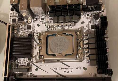 Процессор Interl core i5 13400F + Материнка