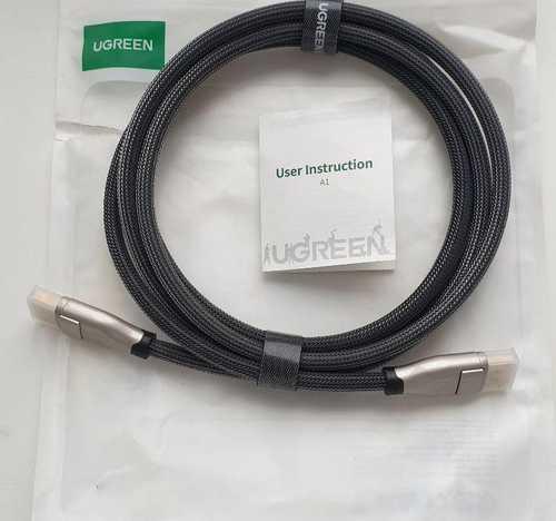 Кабель ugreen DisplayPort 1.4, 8K, 2 м