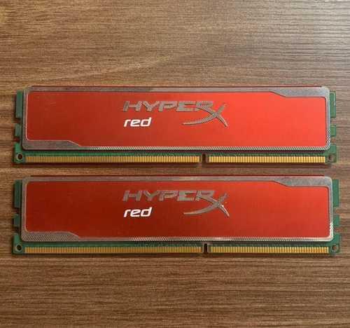 Оперативная память ddr3 hyperx red 2x4gb