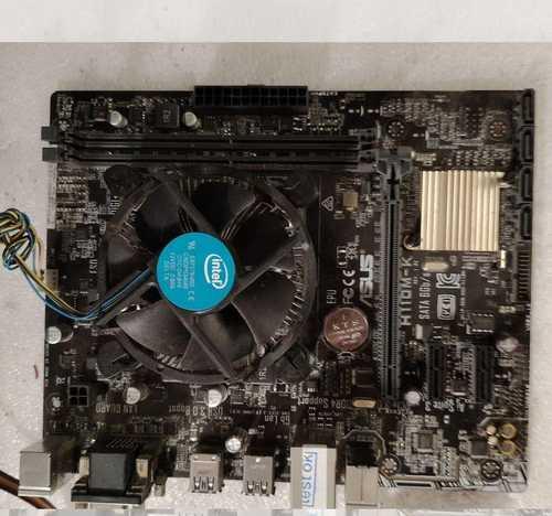 Комплект Core i3-6100  Asus H110