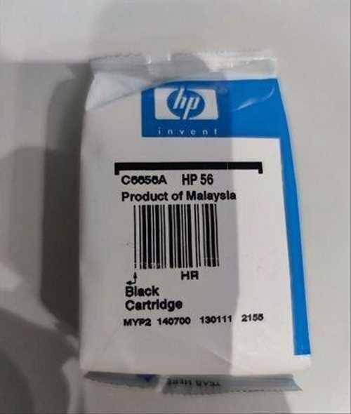 Картридж HP56 C6656A Черный