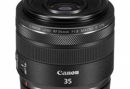 Объектив Canon RF 35mm f/1.8 Macro IS STM, Новый
