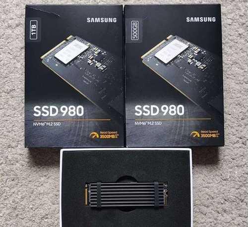 SSD NVMe Samsung & Silicon Power 1Tb / 1Tb / 500Gb