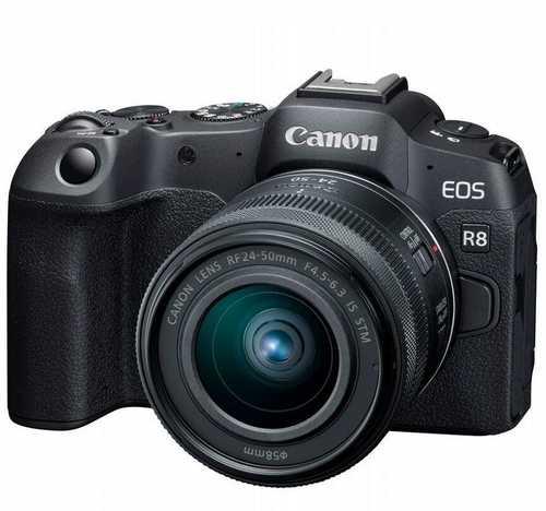 Беззеркальный фотоаппарат Canon EOS R8 Kit RF 24-5