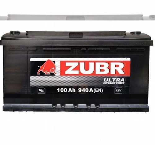 Новый аккумулятор zubr ultra 100.0