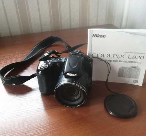 Компактный фотоаппарат nikon coolpix L820