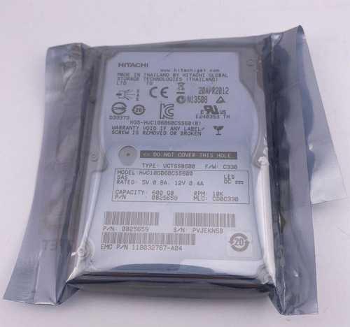 Жесткий диск Hitachi hgst SAS 600GB 2.5" S25 SATA