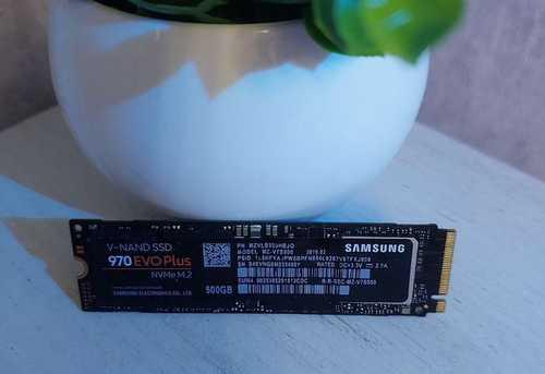 Ssd Samsung m2 nvme 970 Evo Plus 500 GB