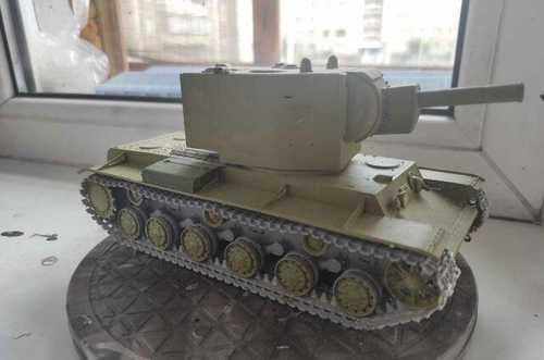 Модель советского танка кв-2 1:35