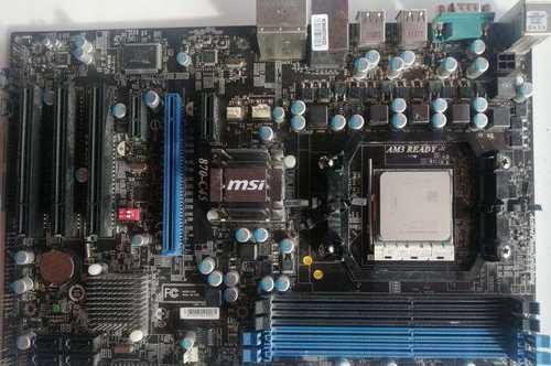 Материнская плата msi 870-c45 сокет AM3