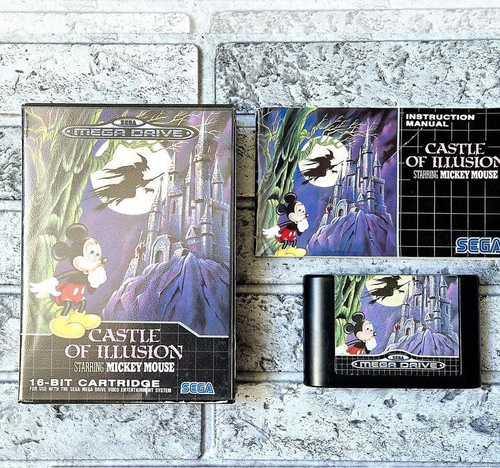 Castle of Illusion:Mickey Mouse на Sega Mega Drive