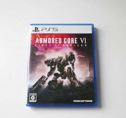 Armored core 6 ps5 диск японская версия