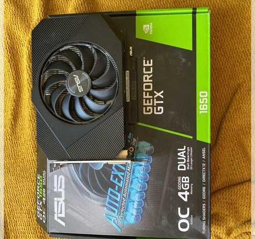 Видеокарта Asus Geforce GTX1650 OC 4GB gddr6