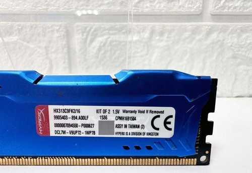 Модуль памяти DDR3 8Гб Kingston HyperX Fury