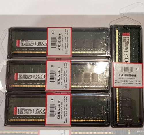 Оперативная память Kingston DDR4 16Gb 3200MHz, dim