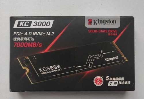 SSD M.2 Kingston KC3000 PCIe 4.0 1tb