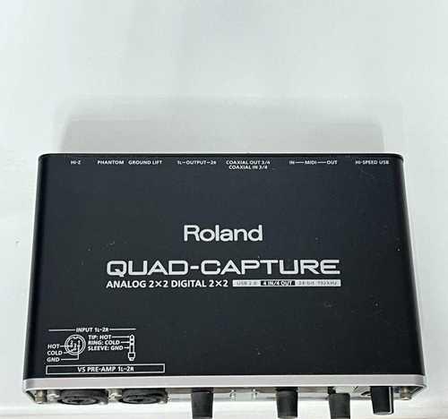 Внешняя звуковая карта Roland UA-55 Quad-Capture