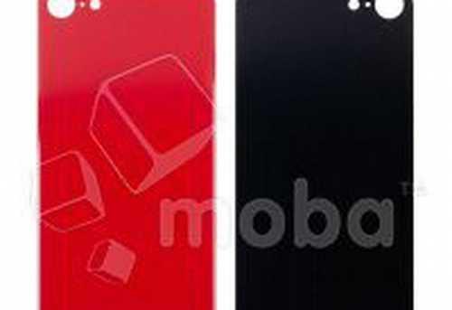 Задняя крышка iPhone SE 2020 Красный (стекло, широ