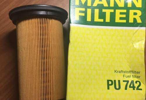Mann filter PU742 для BMW e46 320d