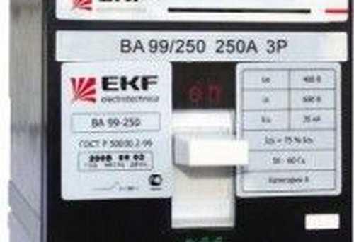 Автоматический выключатель EKF PROxima ва-99C 3P