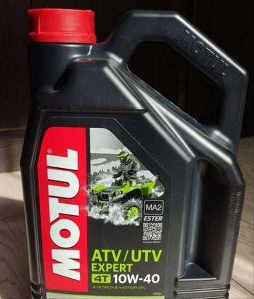 Motul ATV/UTV Expert 4T 10W-40 MA2 моторное масло