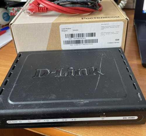 Роутер D-Link DSL-2540U