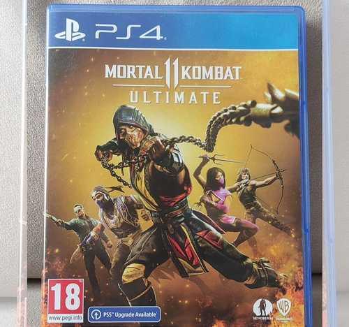 Mortal Kombat 11 Ultimate ps4 диск