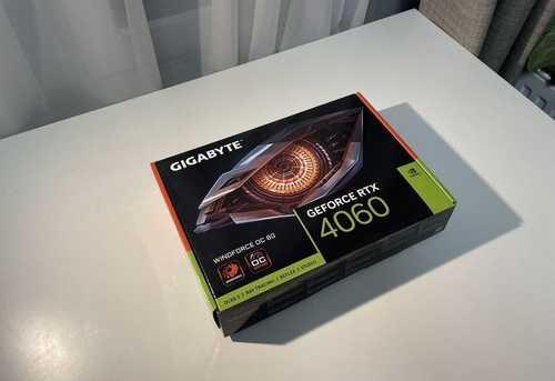 Видеокарта gigabyte RTX 4060 windforce OC 8GB