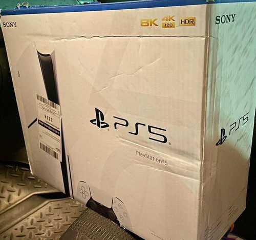 Sony playstation 5 slim с дисководом