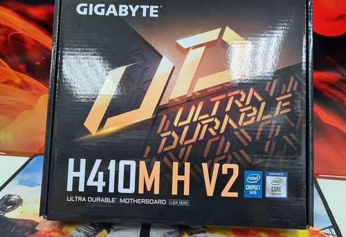 Новая материнская плата gigabyte H410M HV2