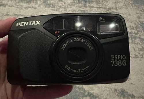 Плёночный фотоаппарат Pentax espio 738g