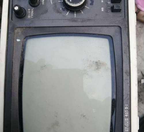 Старый телевизор СССР