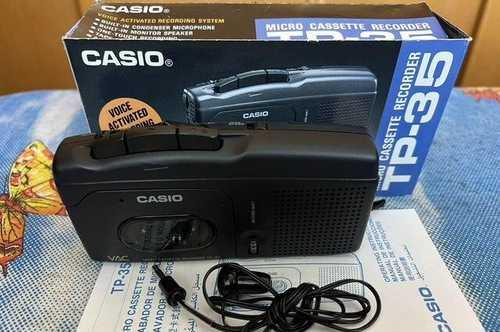 Диктофон Casio TP 35 micro кассетный рекордер